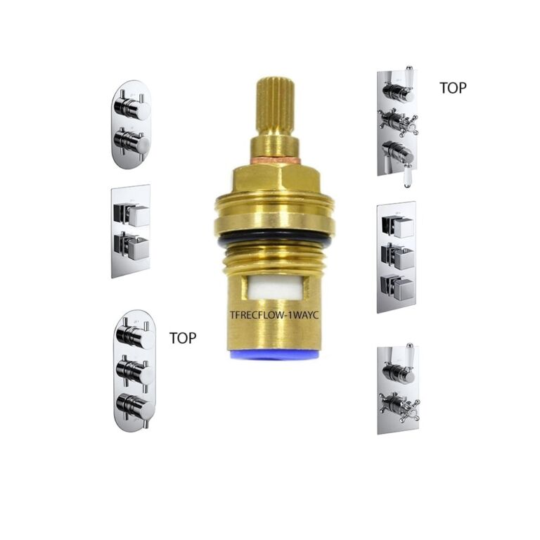 Flow Control Cartridge For Recessed or Concealed Shower Valve-1 way ...