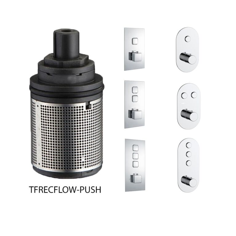 Replacement Flow Cartridge For Concealed Push Button Shower Valve | The ...